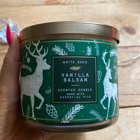 Bath & Body Works | Accents | Bath Body Works White Barn Vanilla Balsam ...